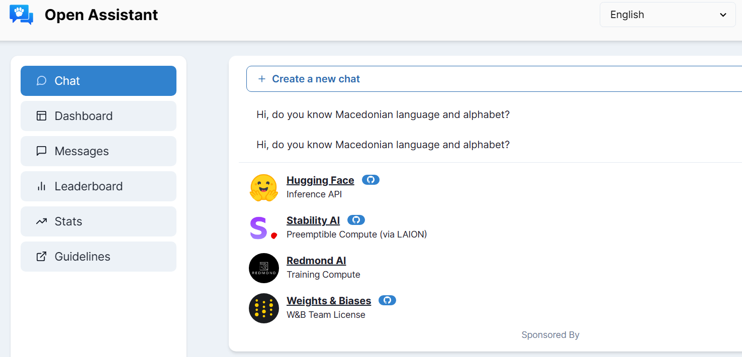 Ai вести Openassistant како Open Source конкурент на Chatgpt Арномк 6434